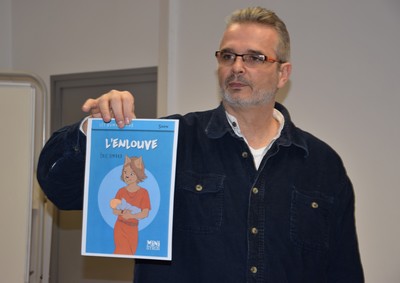 Les 4èmes rencontrent Eric SIMARD - Les Cordeliers