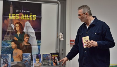 Les 4èmes rencontrent Eric SIMARD - Les Cordeliers